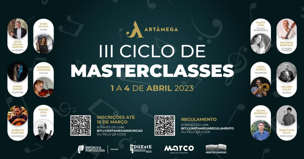 III Ciclo De Masterclasses — Artâmega
